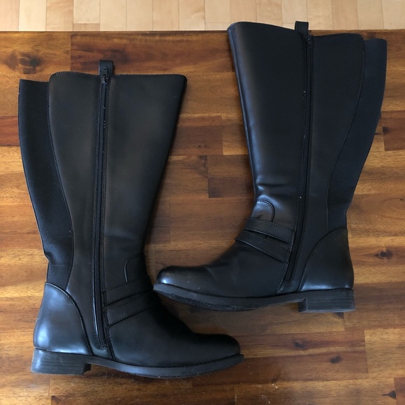 Simply Be | Shoes | Plus Size High Rise Boots | Poshmark